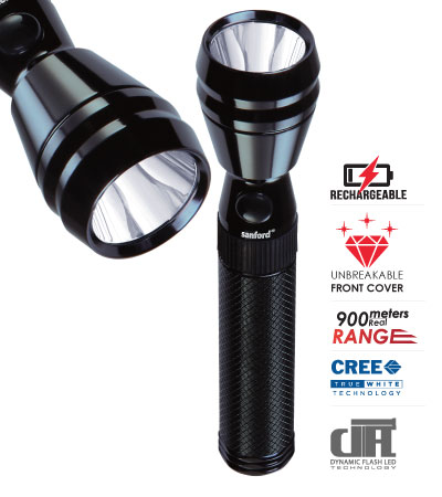 Sanford - Luminous Collections - Emergency lantern and searchlight combo.