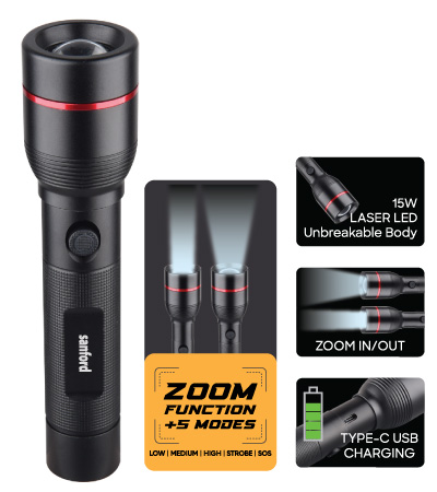 Sanford - Luminous Collections - Emergency lantern and searchlight combo.